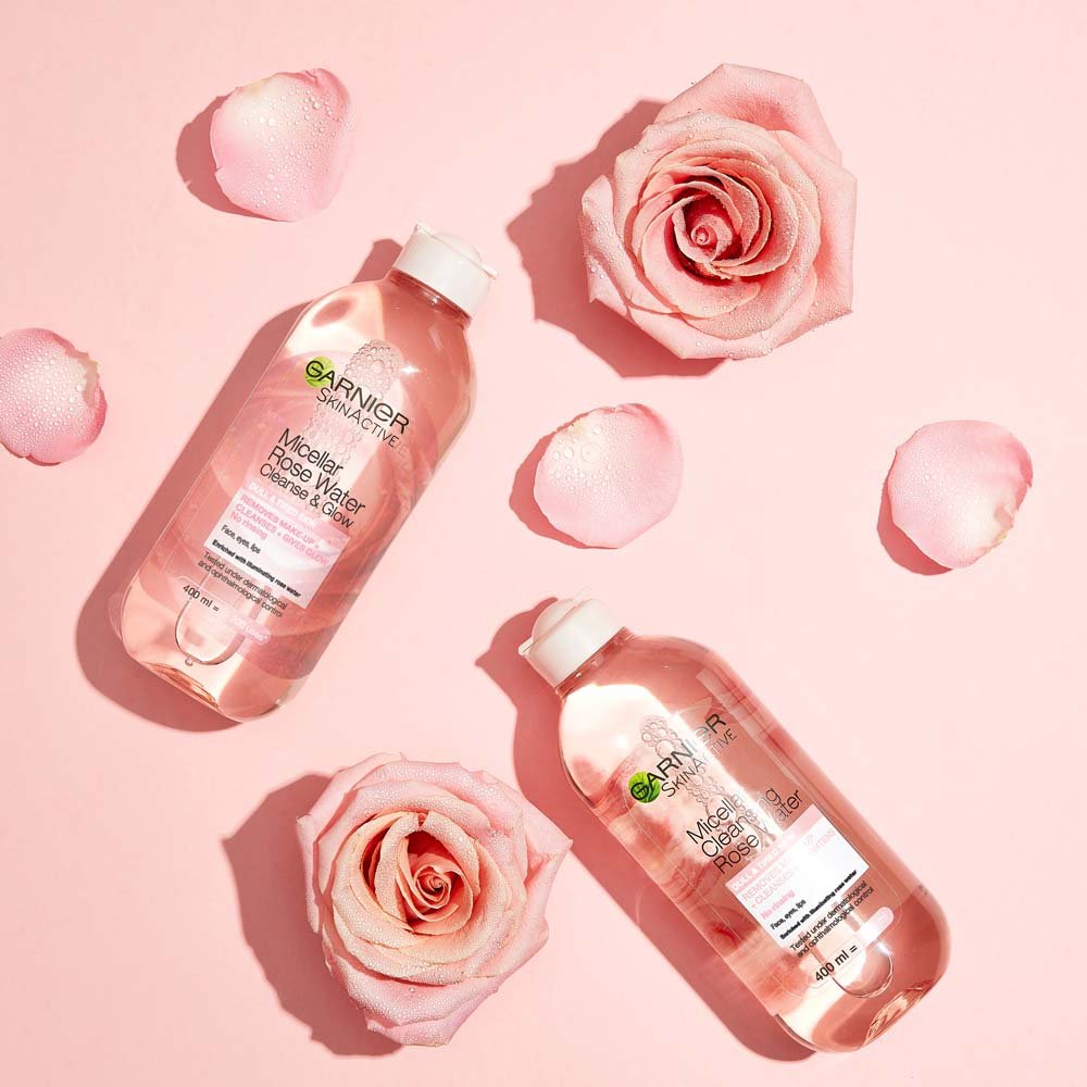 Garnier Micellar Rose Water Cleanse and Glow